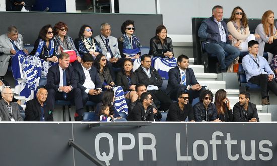 Qpr Vips Guests United Kingdom London Editorial Stock Photo - Stock ...