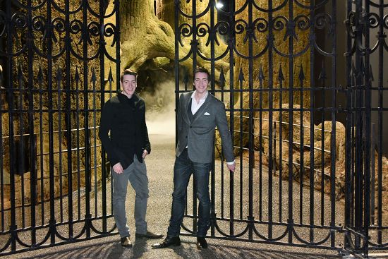 James Oliver Phelps Hogwarts Gates Editorial Stock Photo - Stock Image ...