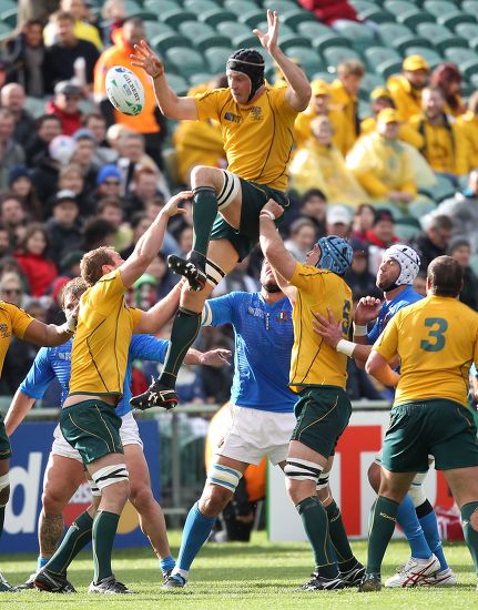 Australias Daniel Vickerman Takes Ball Off Editorial Stock Photo ...
