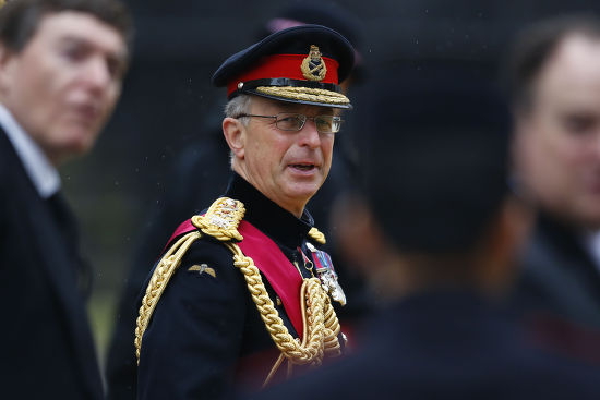 Head British Army General Sir David Editorial Stock Photo - Stock Image ...