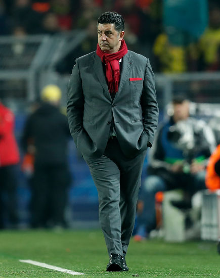 Benficas Head Coach Rui Vitoria Looks Editorial Stock Photo - Stock ...