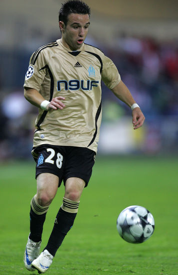 Mathieu Valbuena Olympique De Marseille Spain Editorial Stock Photo ...