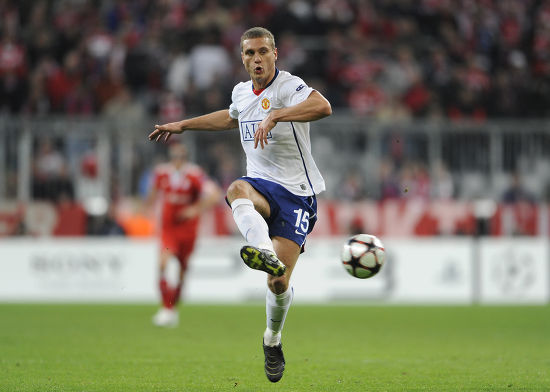 Nemanja Vidic Manchester United Germany Munich Editorial Stock Photo ...