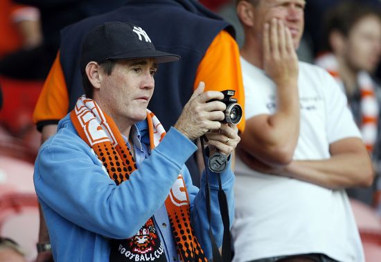 Blackpool Fan Takes Photograph His Camera Editorial Stock Photo - Stock ...