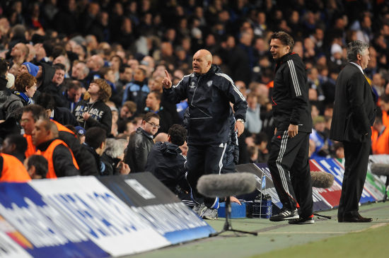 Chelsea Assistant Manager Ray Wilkins Steps Editorial Stock Photo ...