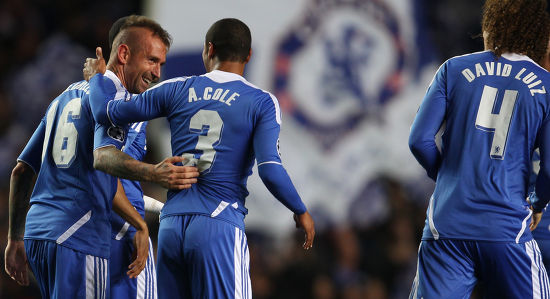 Raul Meireles Chelsea Celebrates Scoring Opening Editorial Stock Photo ...