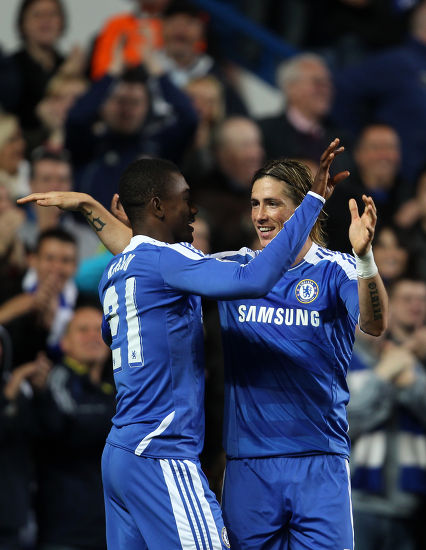 Salomon Kalou Chelsea Celebrates Scoring 4th Editorial Stock Photo ...
