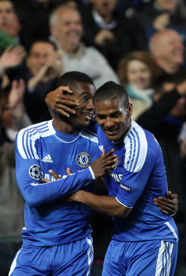 Salomon Kalou Chelsea Celebrates Scoring Fifth Editorial Stock Photo ...