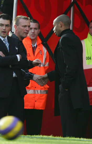 Referee Graham Poll Shakes Hands Injured Editorial Stock Photo - Stock ...