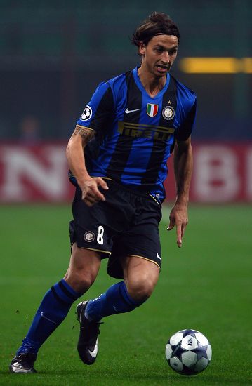 Zlatan Ibrahimovic Inter Milan Italy Milan Editorial Stock Photo ...
