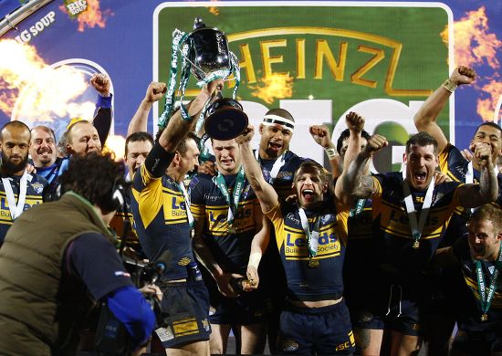 Leeds Rhinos Celebrate Winning Heinz Big Editorial Stock Photo - Stock ...