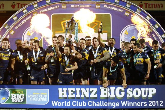 Leeds Rhinos Celebrate Winning Heinz Big Editorial Stock Photo - Stock ...