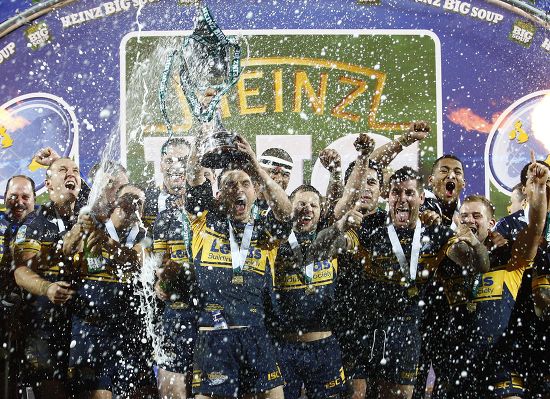 Leeds Rhinos Celebrate Winning Heinz Big Editorial Stock Photo - Stock ...