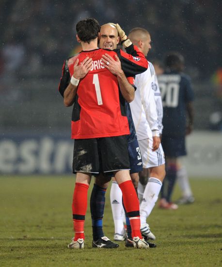 Olympique Lyonnais Goalkeeper Hugo Lloris Cris Editorial Stock Photo ...