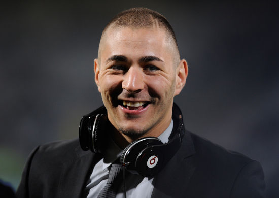 Karim Benzema Real Madrid Smiles Photographers Editorial Stock Photo ...