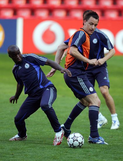 John Terry Lassana Diarra Chelsea During Editorial Stock Photo - Stock ...