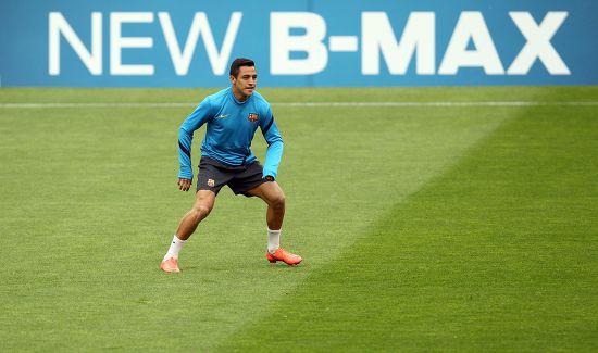 Alexis Sanchez Fc Barcelona Spain Barcelona Editorial Stock Photo ...