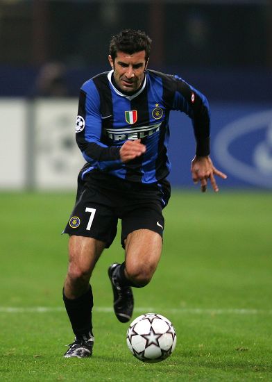 Luis Figo Inter Milan Editorial Stock Photo - Stock Image | Shutterstock