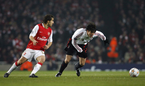 Kaka Ac Milan Mathieu Flamini Arsenal Editorial Stock Photo - Stock ...
