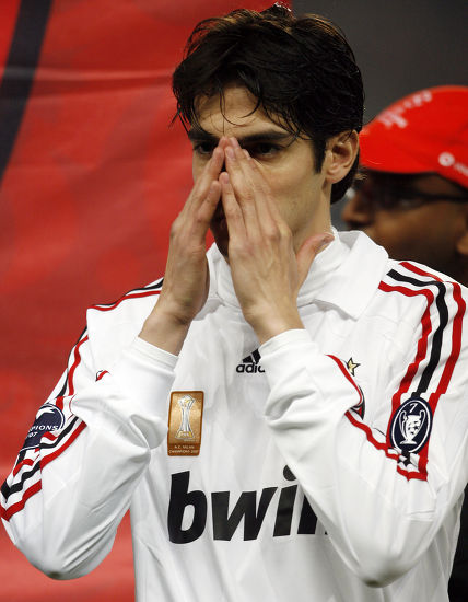 Kaka Ac Milan During Team Lineup Editorial Stock Photo - Stock Image ...