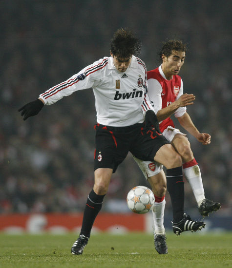 Kaka Ac Milan Mathieu Flamini Arsenal Editorial Stock Photo - Stock ...