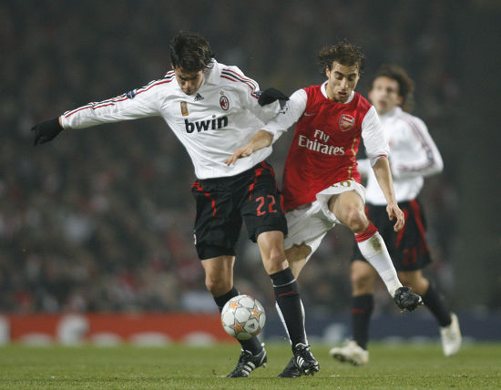 Kaka Ac Milan Mathieu Flamini Arsenal Editorial Stock Photo - Stock ...