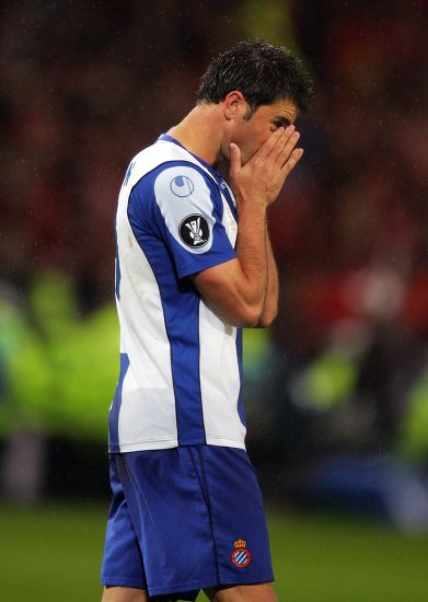 Marc Torrejon Espanyol Looks Dejected After Editorial Stock Photo ...