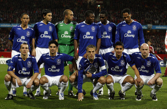 Everton Team Group Editorial Stock Photo - Stock Image | Shutterstock