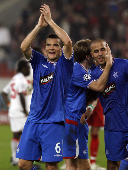 Lee Mcculloch Rangers Celebrates End Game Editorial Stock Photo - Stock ...