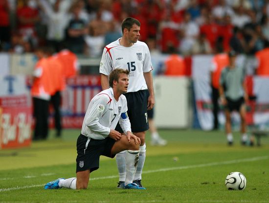 David Beckham Jamie Carragher England Editorial Stock Photo - Stock ...