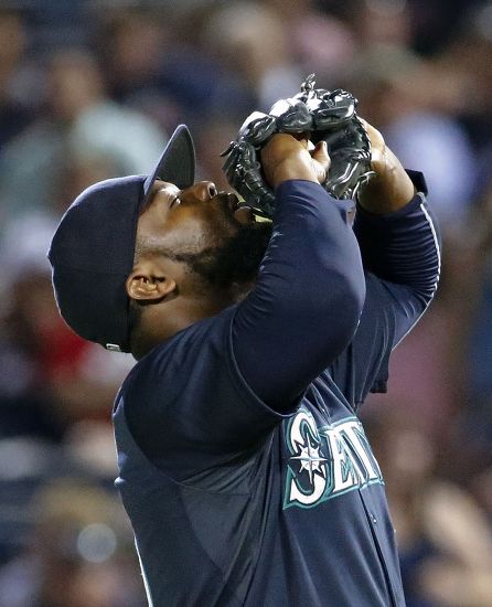 Seattle Mariners Relief Pitcher Fernando Rodney Editorial Stock Photo ...