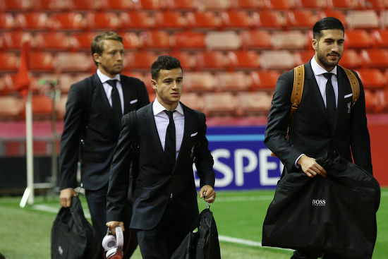 Lucas Leiva Philippe Coutinho Emre Can Editorial Stock Photo - Stock ...