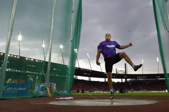 Piotr Malachowski Poland Competes Mens Discus Editorial Stock Photo ...