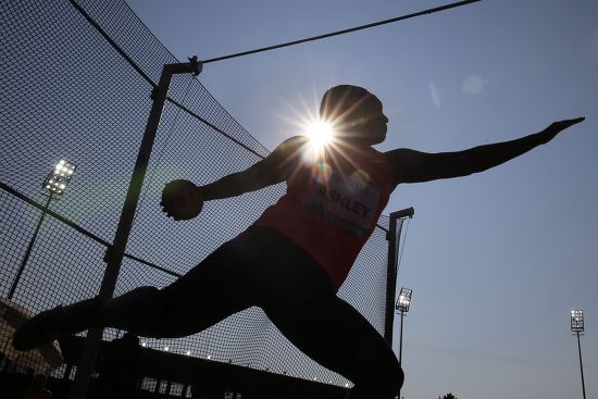 Whitney Ashley Usa Competes Womens Discus Editorial Stock Photo - Stock ...
