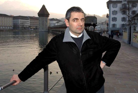 British Actor Comedian Rowan Atkinson Alias Editorial Stock Photo ...