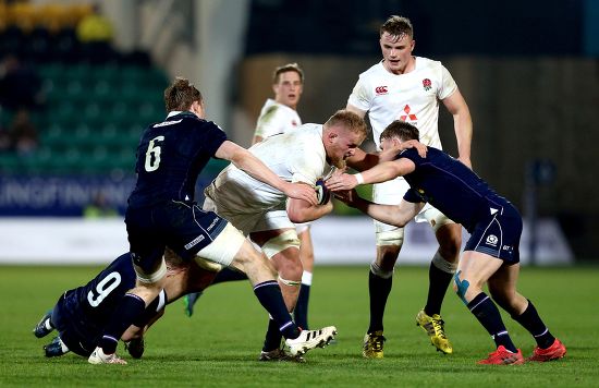 Josh Caulfield England Tackled Editorial Stock Photo - Stock Image ...