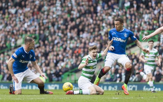 James Forrest Celtic Fouled Between Clint Editorial Stock Photo - Stock ...