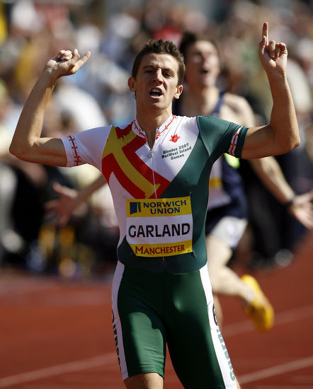 Dale Garland Celebrates Victory Mens 400m Editorial Stock Photo - Stock ...