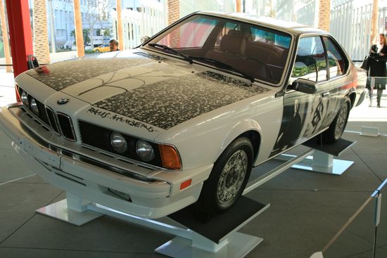 Bmw Art Car By Robert Rauschenberg Editorial Stock Photo - Stock Image ...