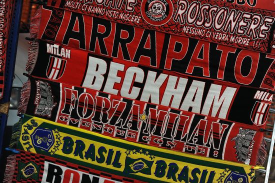 David Beckham Scalf On Stall Outside Editorial Stock Photo - Stock ...