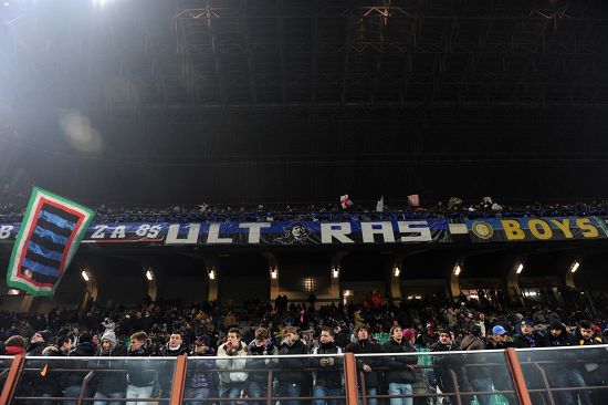 Inter Milan Fans Ultras Banner Italy Editorial Stock Photo - Stock ...