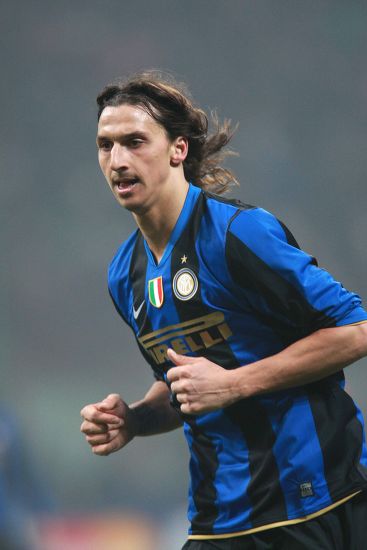 Zlatan Ibrahimovic Inter Milan Italy Milan Editorial Stock Photo ...