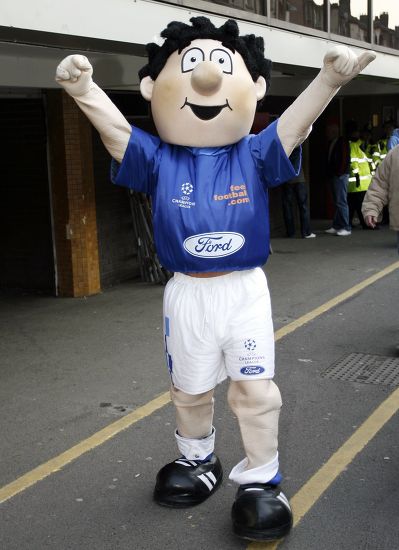 Ford Mascot Outside Anfield Home Liverpool Editorial Stock Photo ...