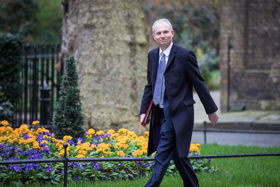 Leader House Commons David Lidington Arrives Editorial Stock Photo ...