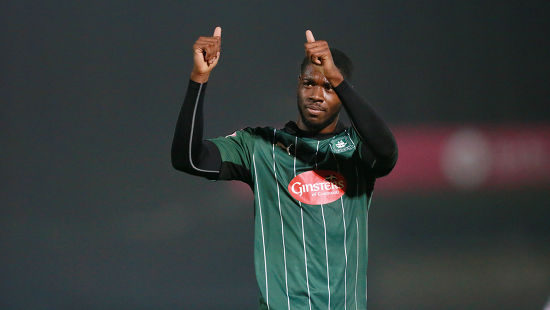 Final Whistle Delight Plymouths Nathan Blissett Editorial Stock Photo ...