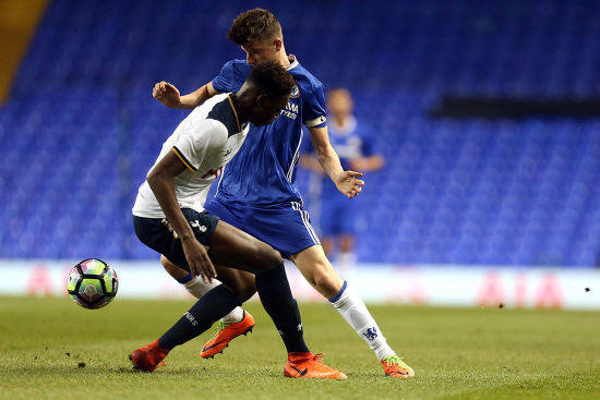 Jonathan Dinzeyi Tottenham Hotspur Mason Mount Editorial Stock Photo ...