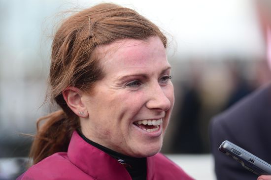 Cheltenham Jockey Lisa Oneill After Her Editorial Stock Photo - Stock ...