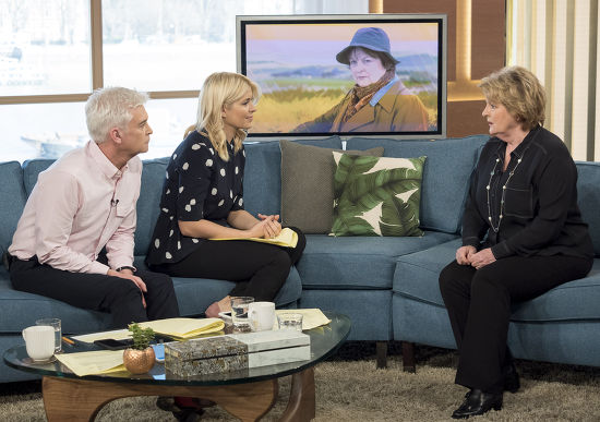 Phillip Schofield Holly Willoughby Brenda Blethyn Editorial Stock Photo ...