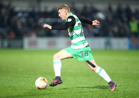 Ben Whitfield Yeovil Town During Skybet Editorial Stock Photo - Stock ...