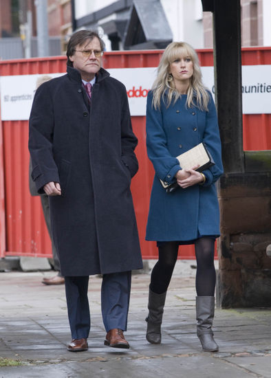Cast Members David Neilson Katherine Kelly Editorial Stock Photo ...